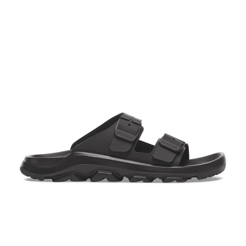 Birkenstock Mogami 2 Strap Water-Resistant Slide Sandals - Apex Black – Seliga Shoes