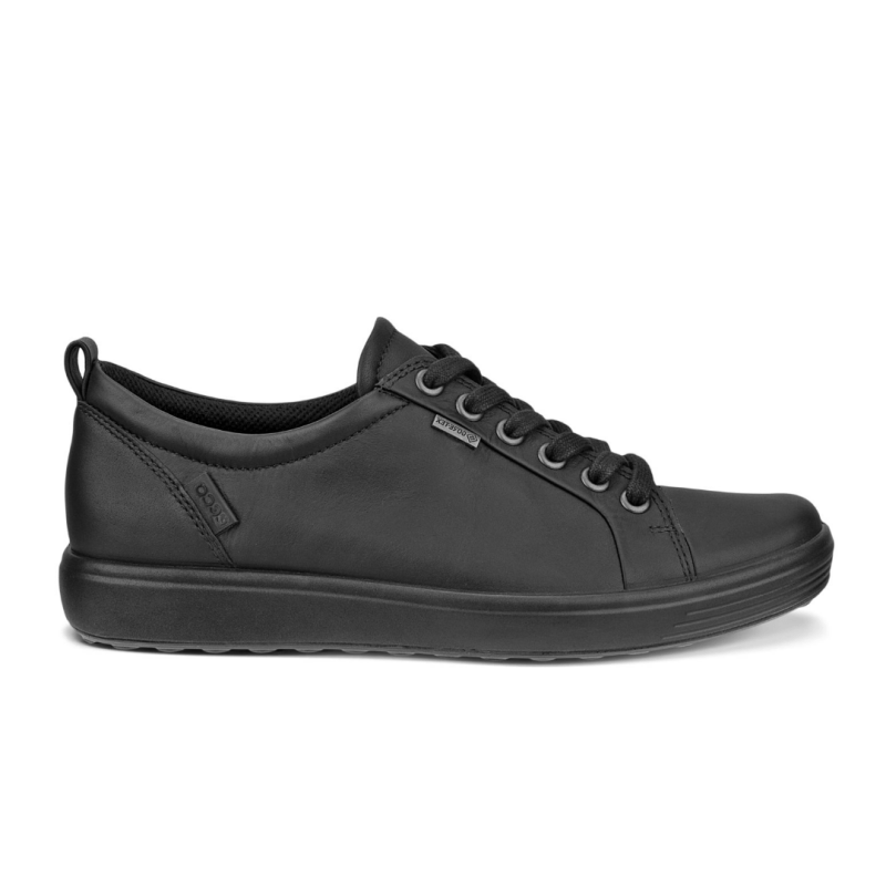 Ecco Women's Soft 7 Gore-Tex Lace-Up - Black – Seliga Shoes