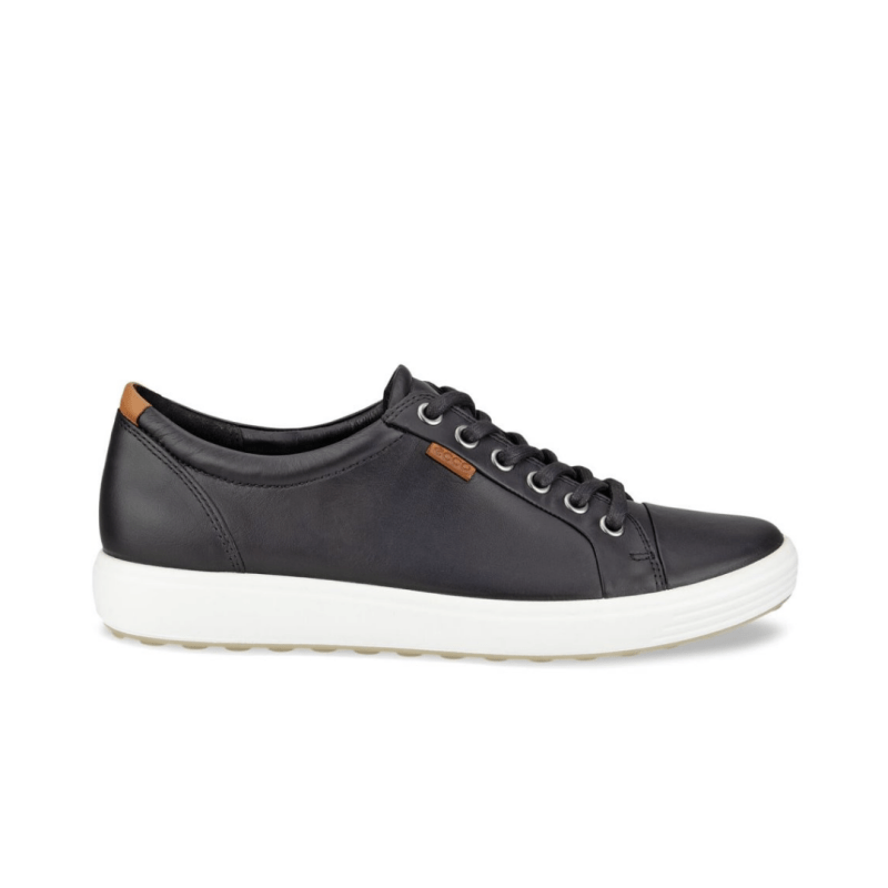 Ecco Women's Soft 7 Lace-Up - Black – Seliga Shoes
