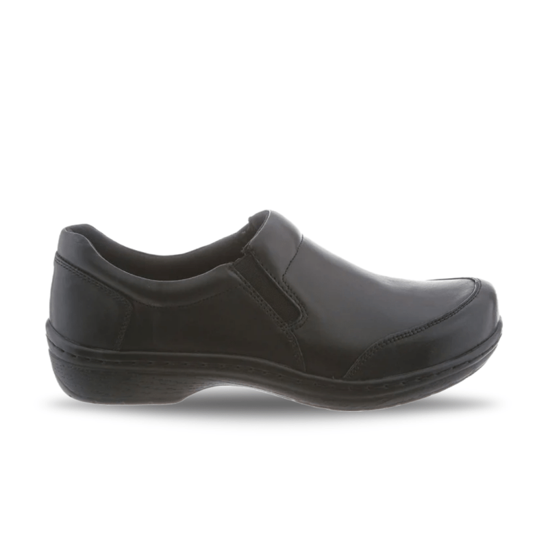Klogs Men's Arbor Slip-On Professional Shoes - Black Smooth – Seliga Shoes
