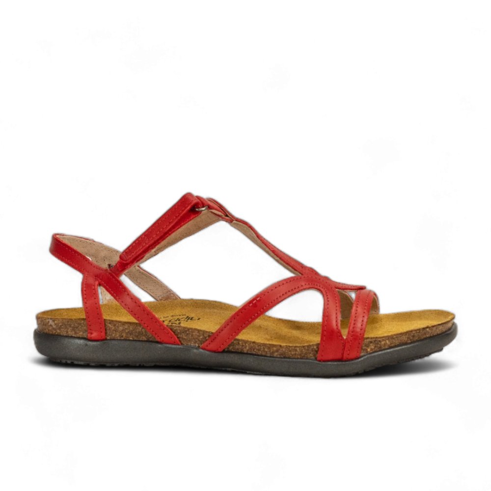 Naot Women's Dorith Sandal - Kiss Red – Seliga Shoes