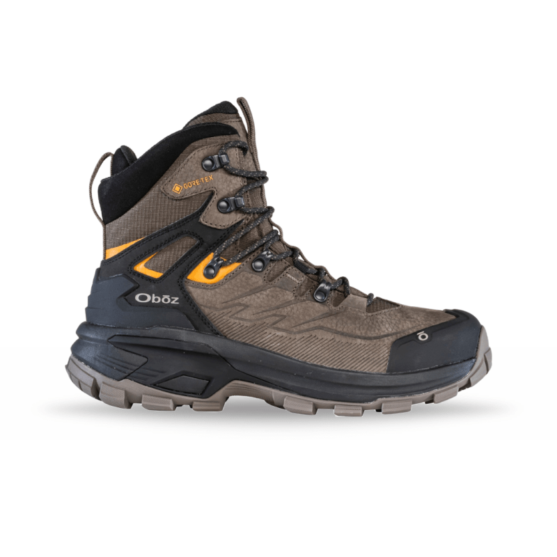Oboz Men's Bridger Ridge Mid GTX Waterproof Hiker - Classic Brown ...