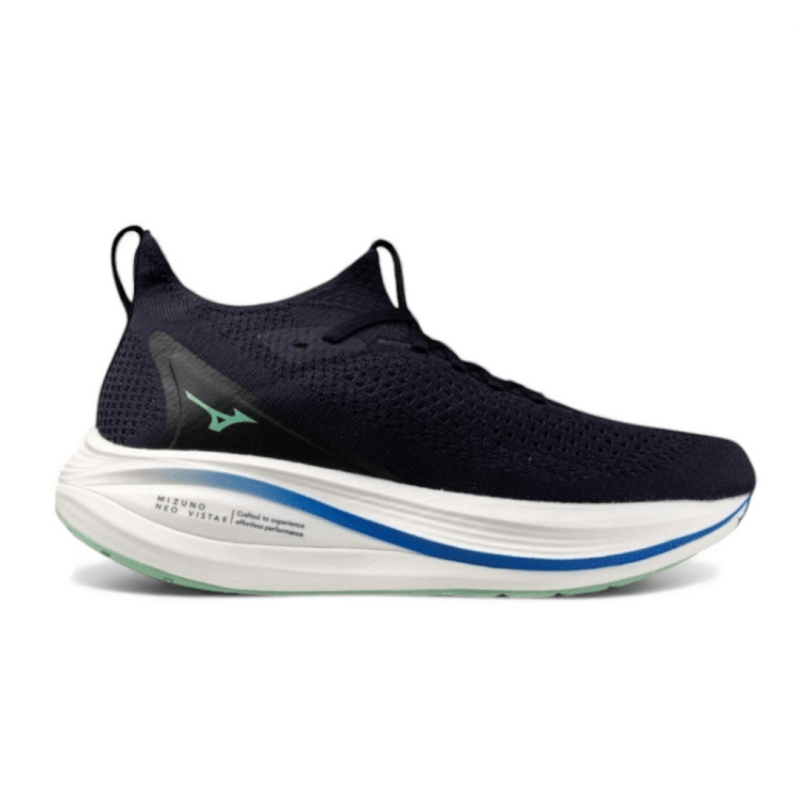 Mizuno Men's Neo Vista 2 Running Shoes - Baritone Blue/Frozen Emerald ...