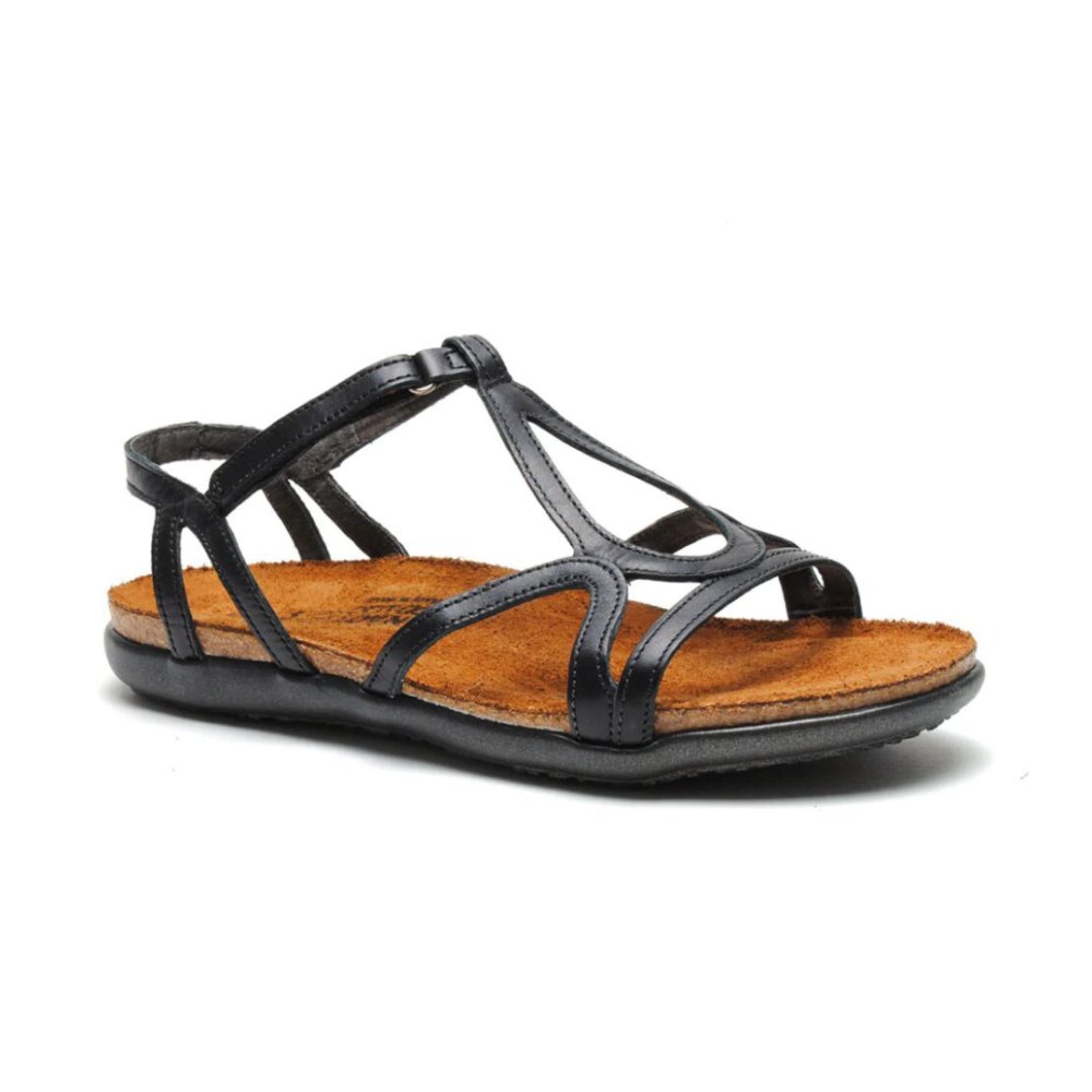 Naot Women's Dorith - Black Raven Leather – Seliga Shoes